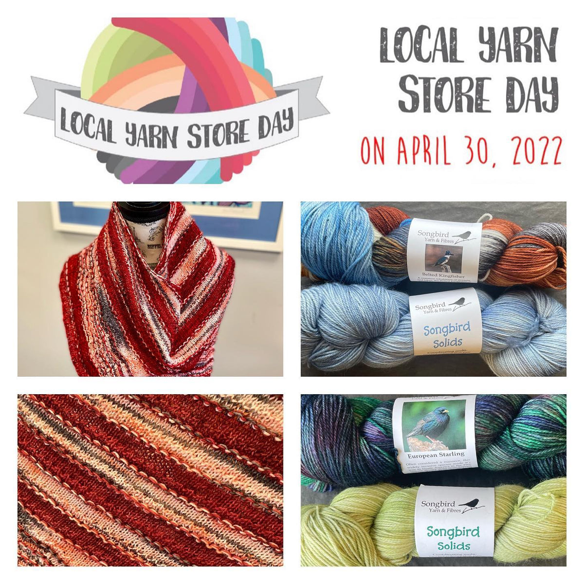Saturday is LYS Day – Songbird Yarn & Fibres