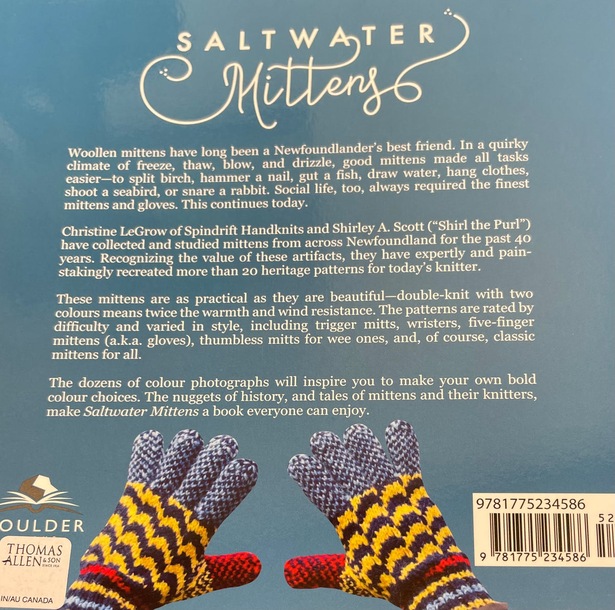 Saltwater Mittens – Songbird Yarn & Fibres