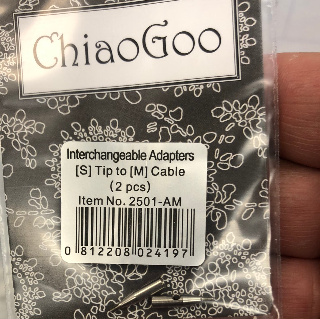 Chiaogoo cable adapters – Songbird Yarn & Fibres